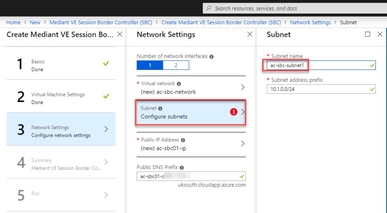 How to: Deploy an AudioCodes Virtual Edition SBC in Azure