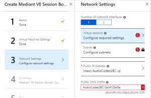 How to: Deploy an AudioCodes Virtual Edition SBC in Azure
