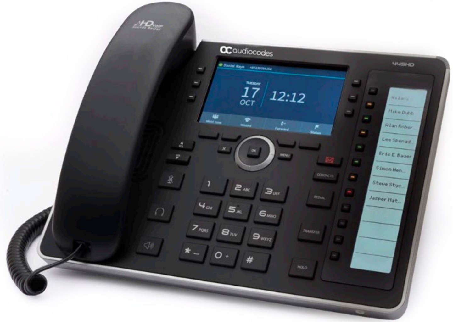 Product Review: AudioCodes 445HD Skype for Business Phone