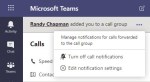 Group Call Pickup and Delegation in Microsoft Teams