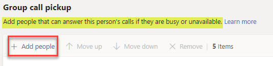Group Call Pickup and Delegation in Microsoft Teams