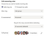 Group Call Pickup and Delegation in Microsoft Teams