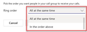 Group Call Pickup and Delegation in Microsoft Teams