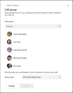 Group Call Pickup and Delegation in Microsoft Teams