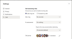 Group Call Pickup and Delegation in Microsoft Teams