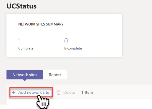 New Microsoft Teams Network Planner