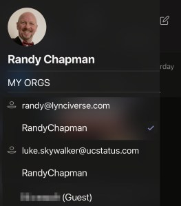Add a Second Account to the Teams Mobile App