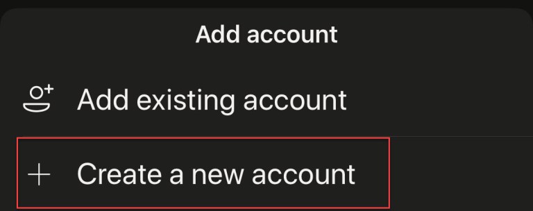 Add a Second Account to the Teams Mobile App