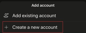 Add a Second Account to the Teams Mobile App