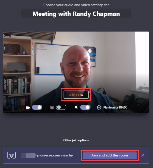 Meet Now in Microsoft Teams