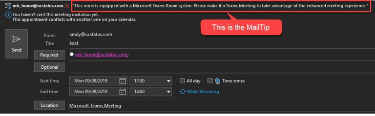 How to create and configure an account for your Microsoft Teams Room