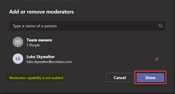 Microsoft Teams Channel Moderation is here