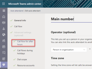Microsoft Teams Auto Attendants and Shared Voicemail