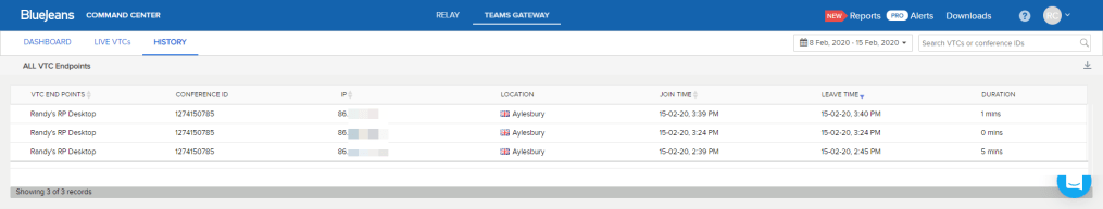 Microsoft Teams Cloud Video Interop with Bluejeans