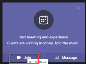 Ending a Teams Meeting Now Ends the Meeting – or does it?