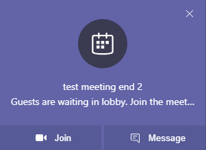 Ending a Teams Meeting Now Ends the Meeting – or does it?