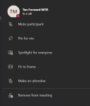 Microsoft Teams Rooms on Windows version 4.16 new UI