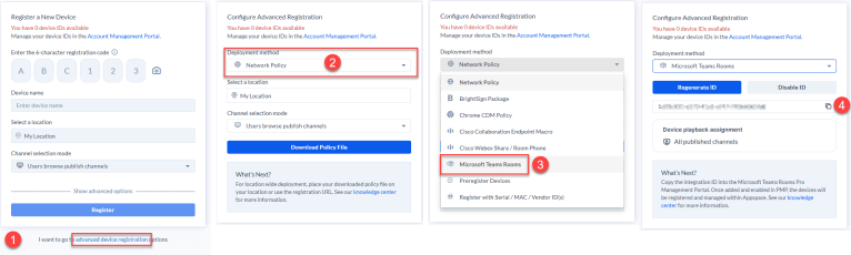 Digital Signage on Microsoft Teams Rooms