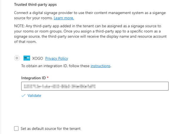 Digital Signage on Microsoft Teams Rooms