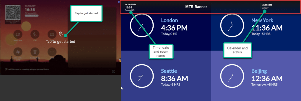 Digital Signage on Microsoft Teams Rooms