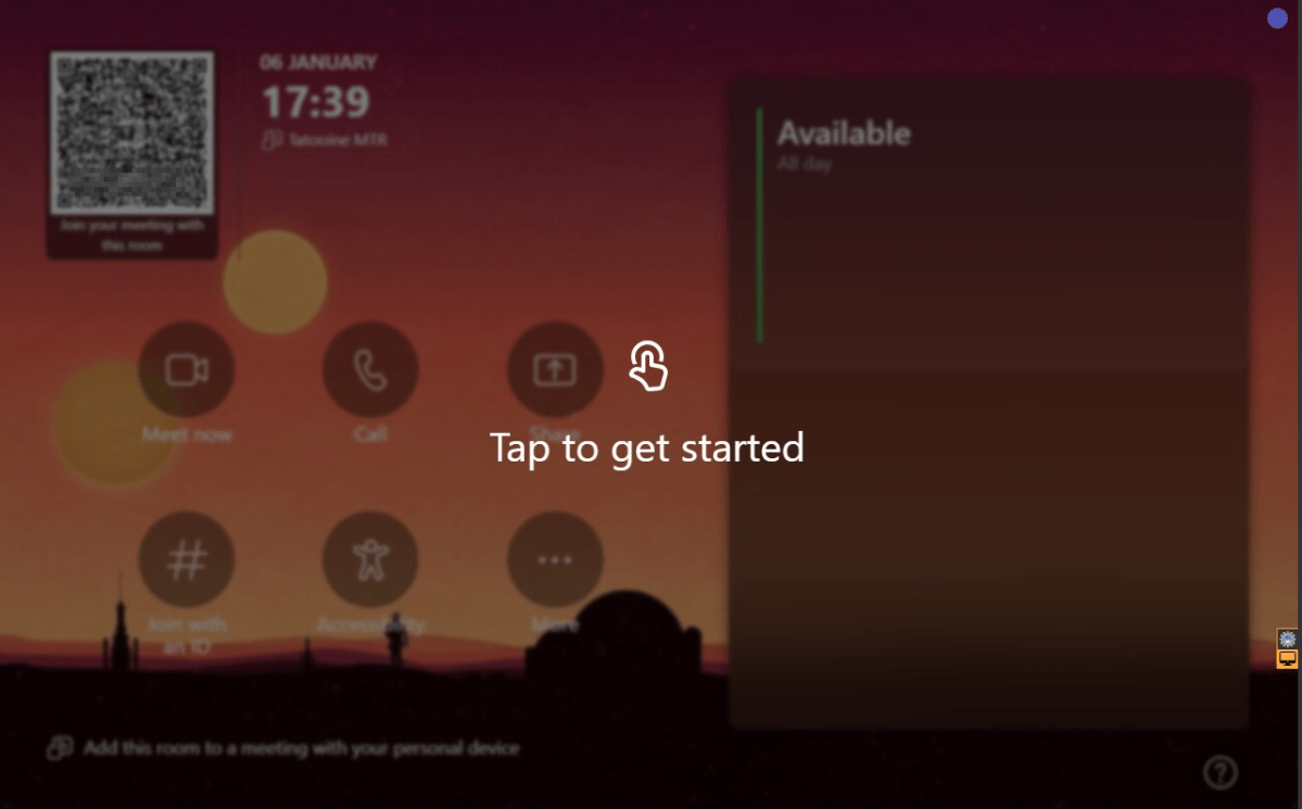 Digital Signage on Microsoft Teams Rooms